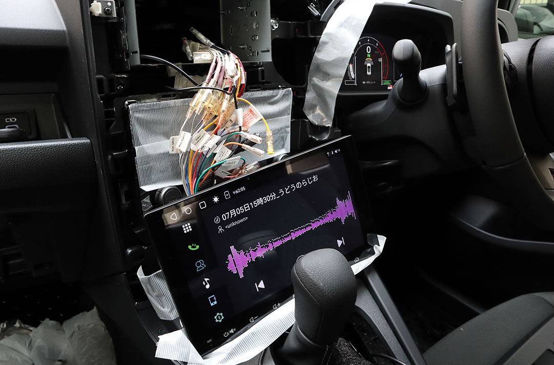 シモケンサイズのブログ | GRヤリス RCに社外品ナビを取り付ける